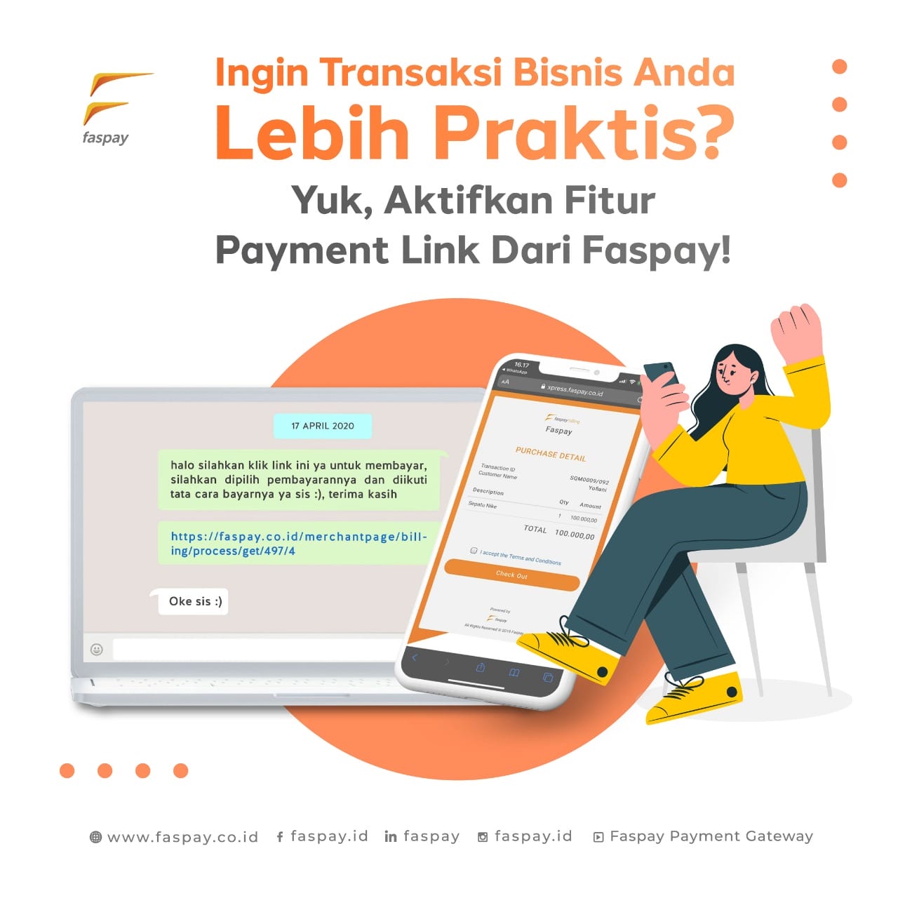 Fitur Payment Link Dari Faspay Untuk Bisnis Anda | Faspay