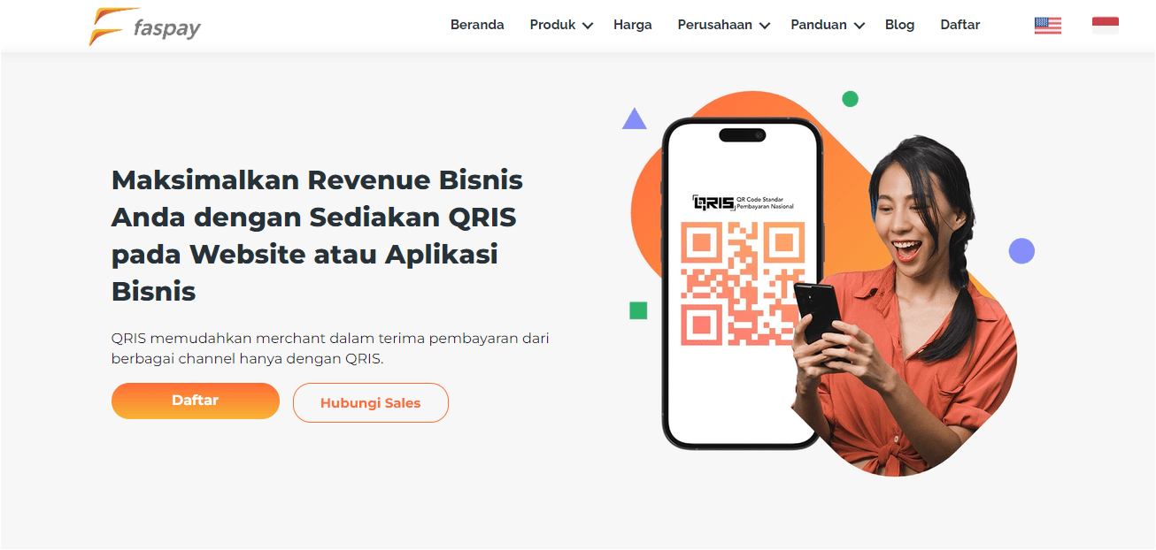 4 Cara Membuat QRIS Online untuk Website dan Aplikasi Bisnis | Faspay