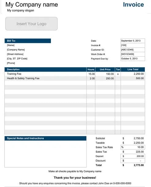7 Contoh Invoice Jasa, Fungsi, dan Cara Membuatnya!